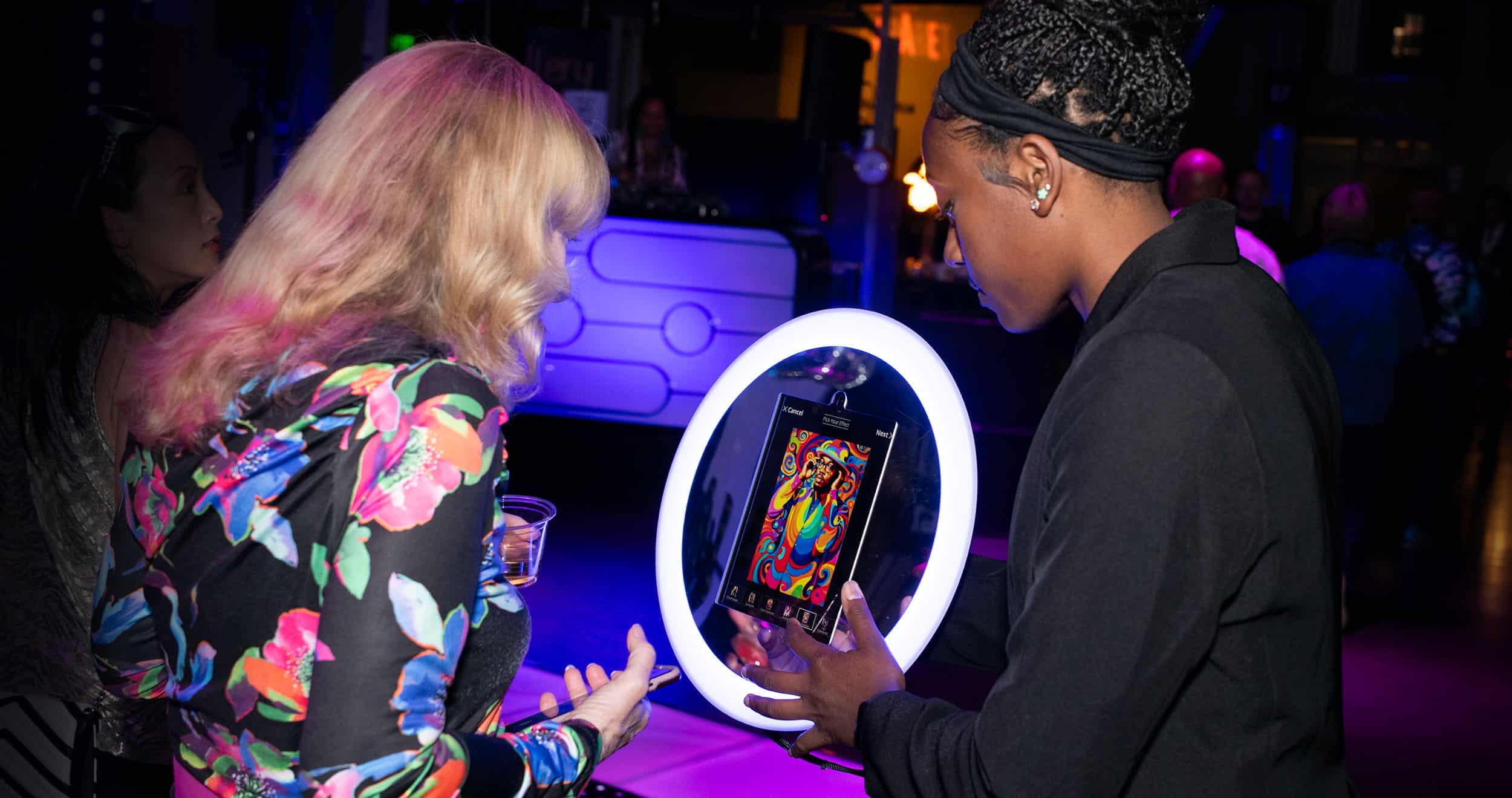 Roaming Photo Booth Rental | AI-Powered Photo Booth in SF Bay Area